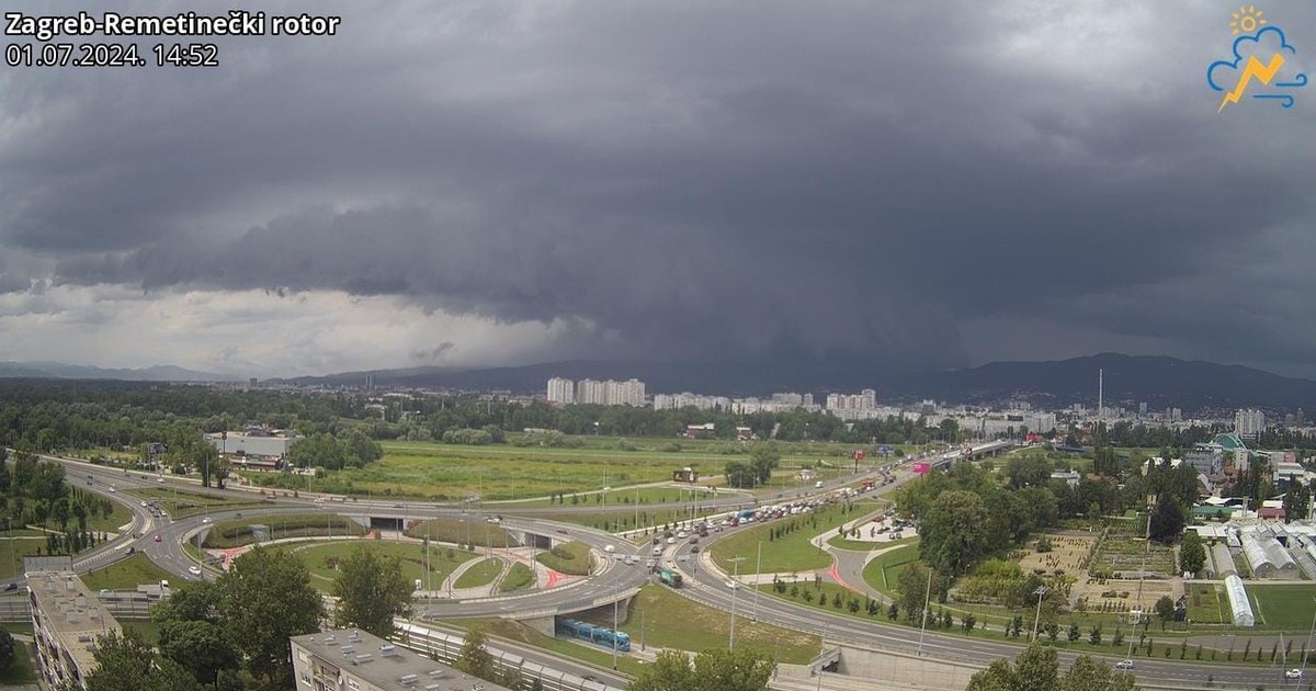 Nevreme zahvatilo Hrvatsku: grad, olujni vetar i pljuskovi prave štetu ...