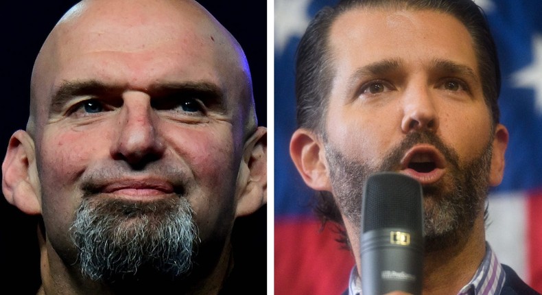 Donald Trump Jr. harshly mocked John Fetterman's stroke, escalating GOP ...