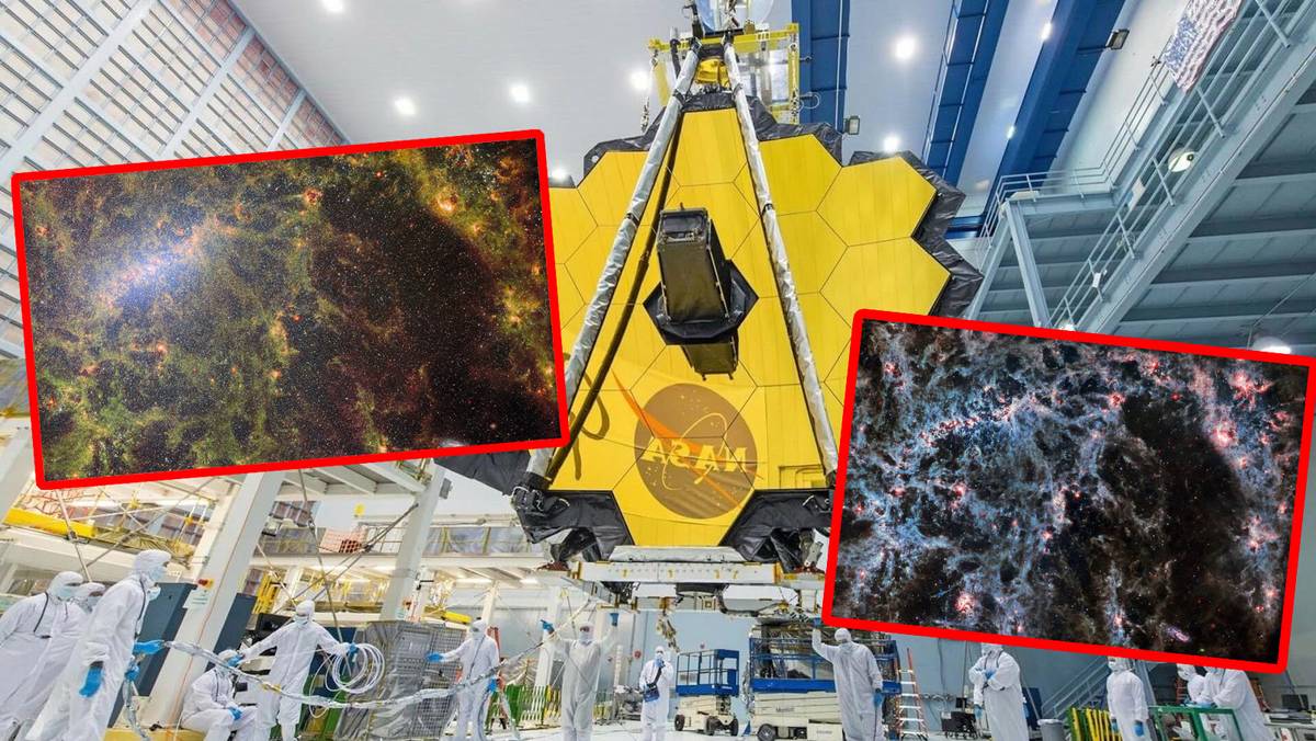 Teleskop Webba uchwycił niesamowite zdjęcia odległej galaktyki