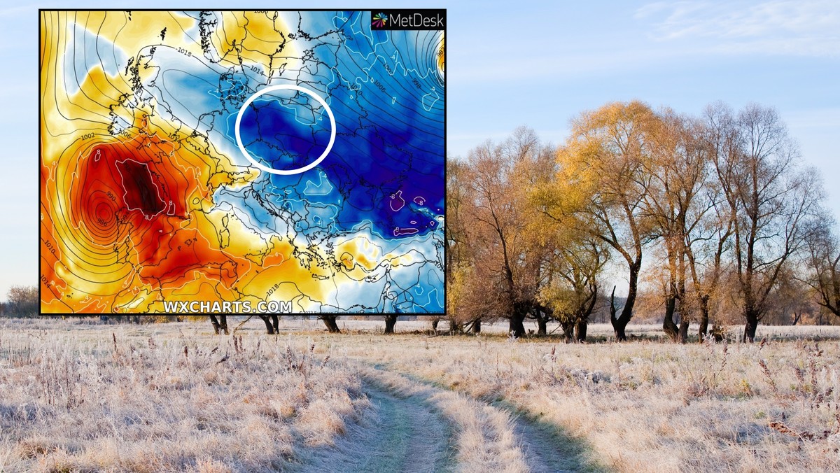 Pogoda na dziś. Polska na niebiesko. Coraz większa moc zimna - Wiadomości