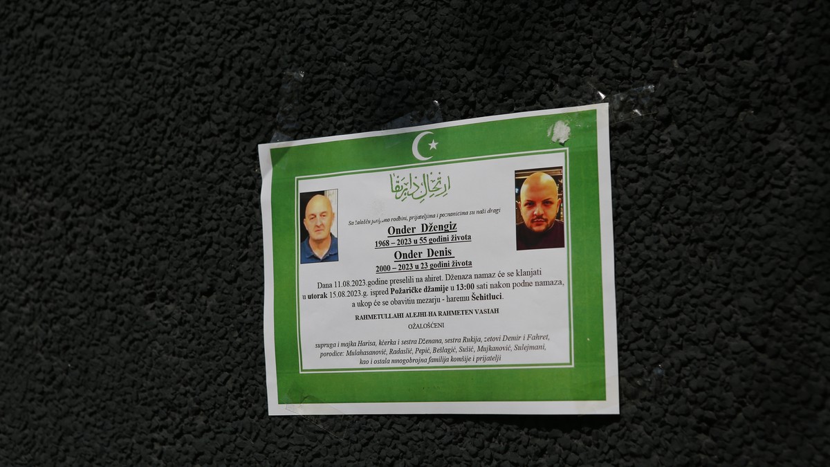 Danas sahrana oca i sina koje je ubio Nermin Sulejmanović - Blic