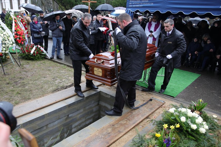 Pogrzeb Jerzego Gruzy. Wzruszająca uroczystość