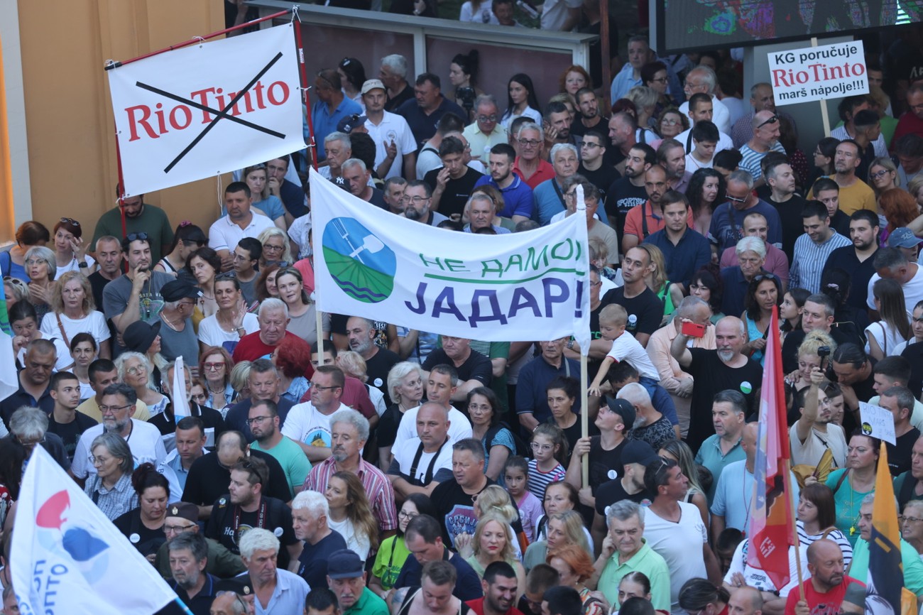Održan protest protiv iskopavanja litijuma u Loznici - Blic