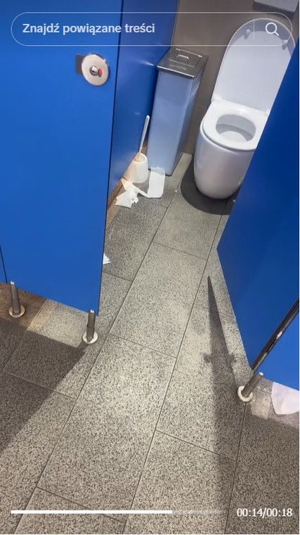 Monika Goździalska pokazała zdjęcia z damskiej toalety. "Pier****ne brudasy" - Plejada.pl