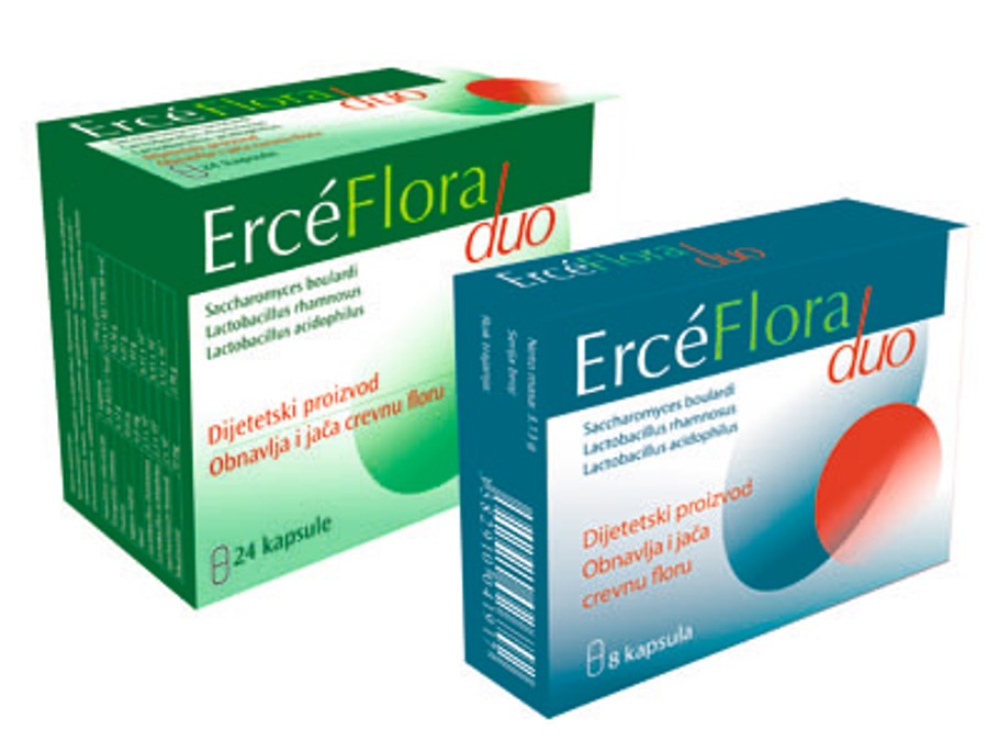 Erceflora duo uz antibiotik