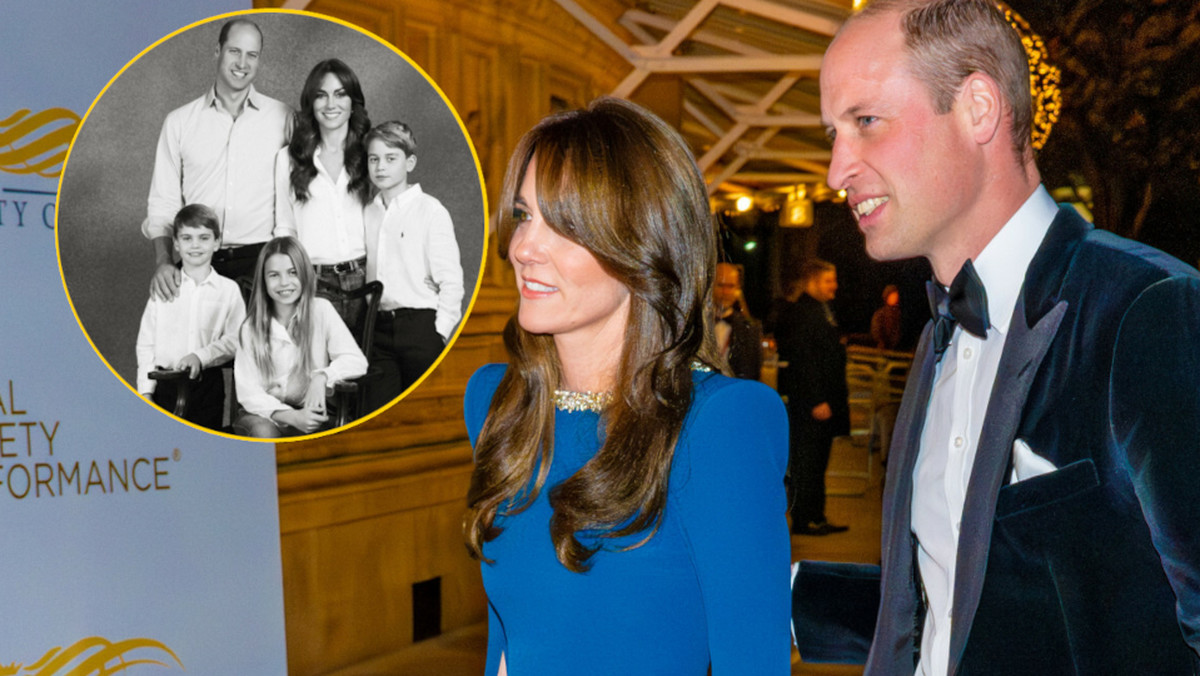 William i Kate pokazali nowe zdjęcie świąteczne. Piękne ujęcie z ...