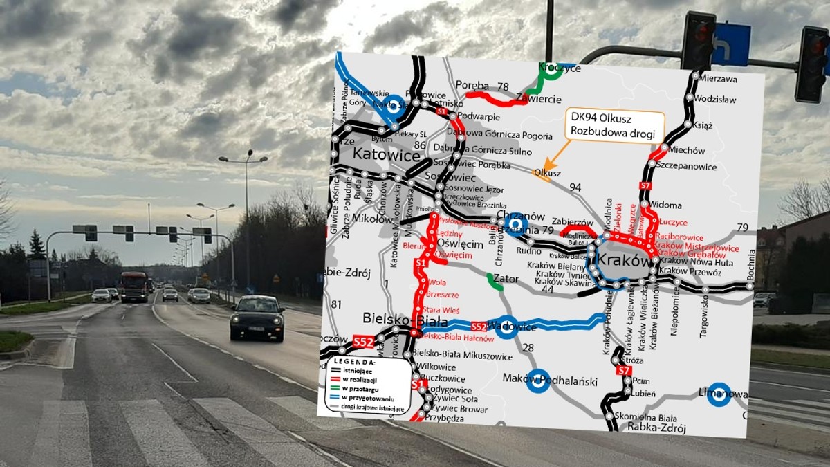 DK94 to alternatywa dla płatnej A4. Trasa zyska nową jakość [MAPA]