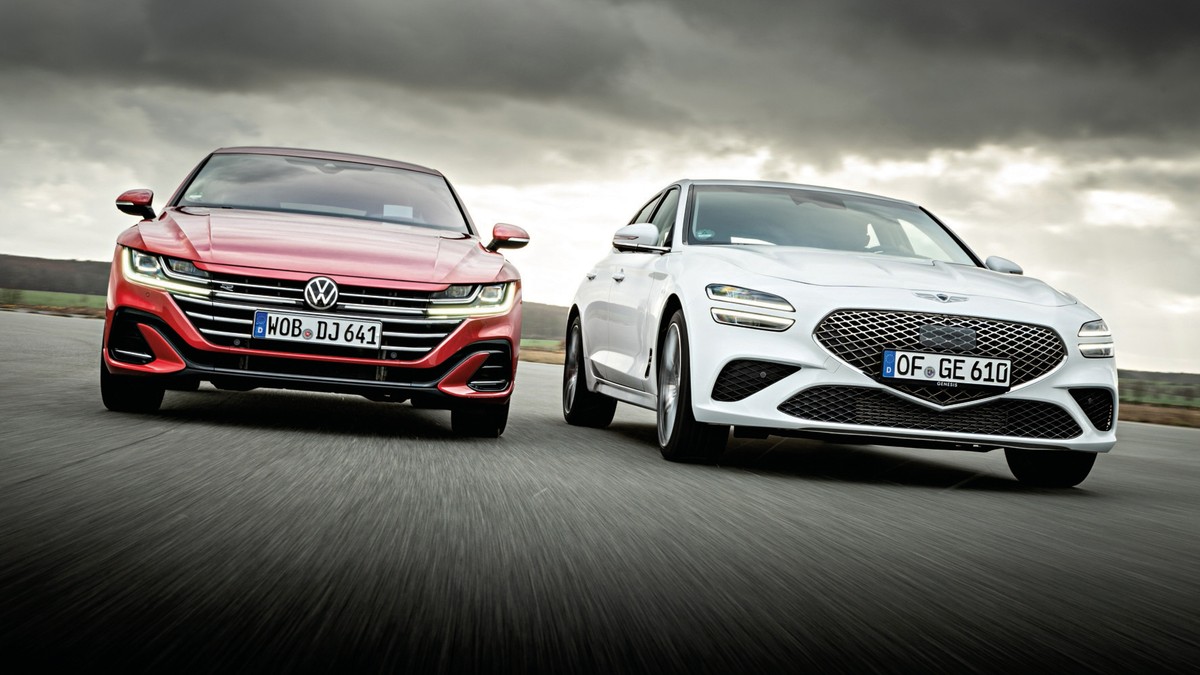 Genesis G70 kontra Volkswagen Arteon. Znasz taką markę premium? Test ...