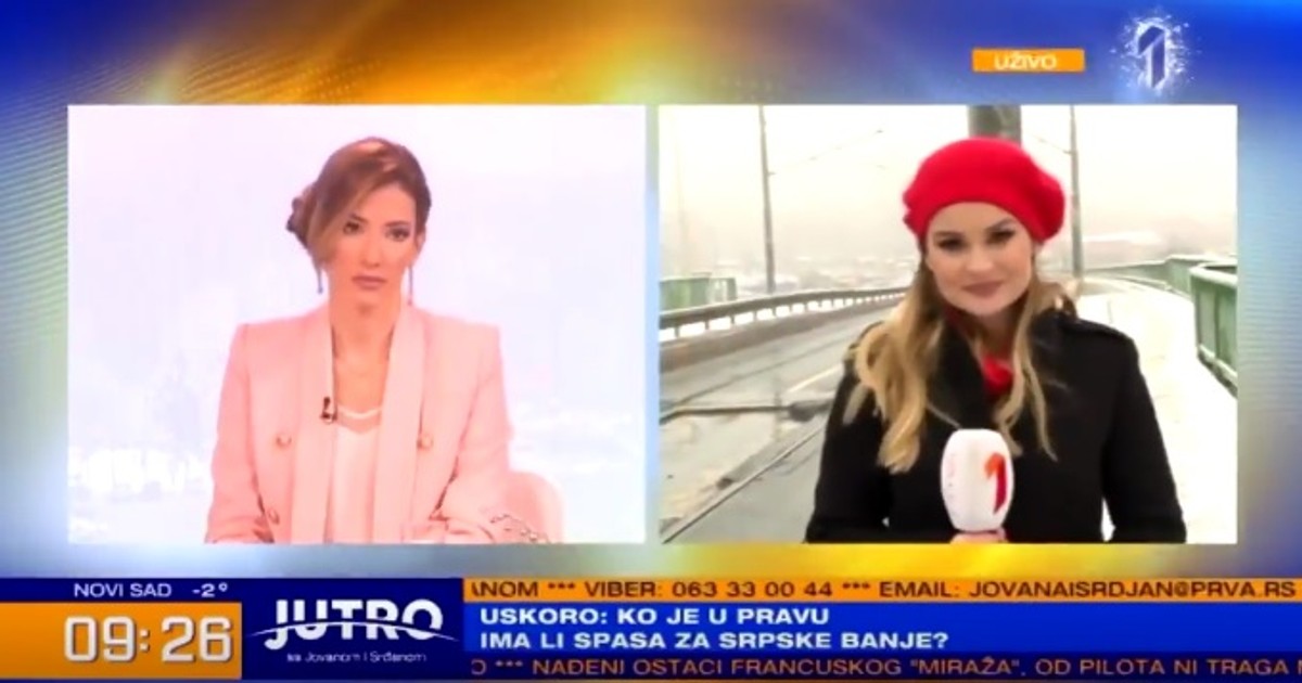 "VAŽI, HVALA JELENA" Jovana Joksimović ODRŽALA LEKCIJU mlađoj koleginici u jutarnjem programu - Blic