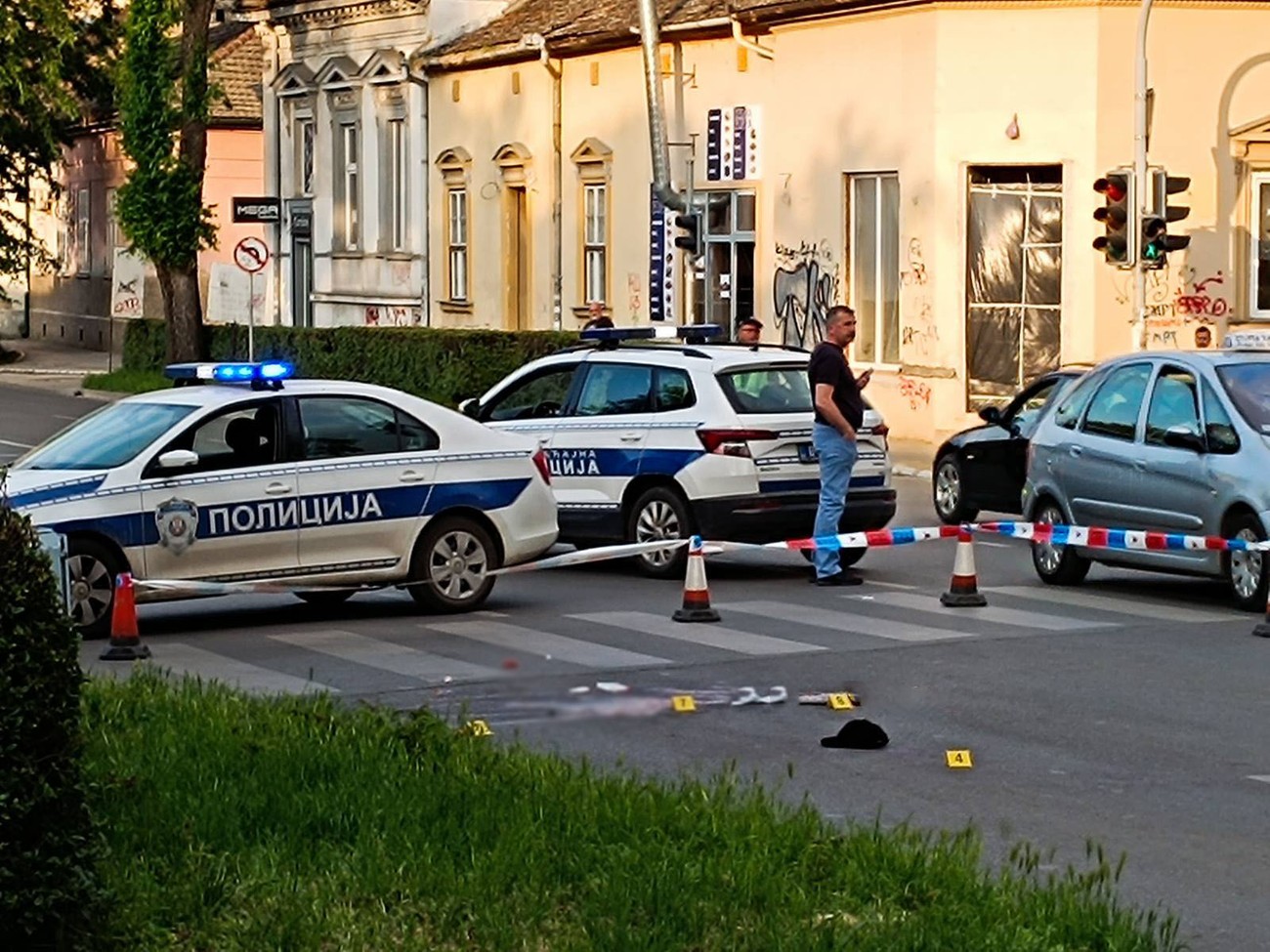 Prve slike sa mesta pucnjave u Subotici - Blic