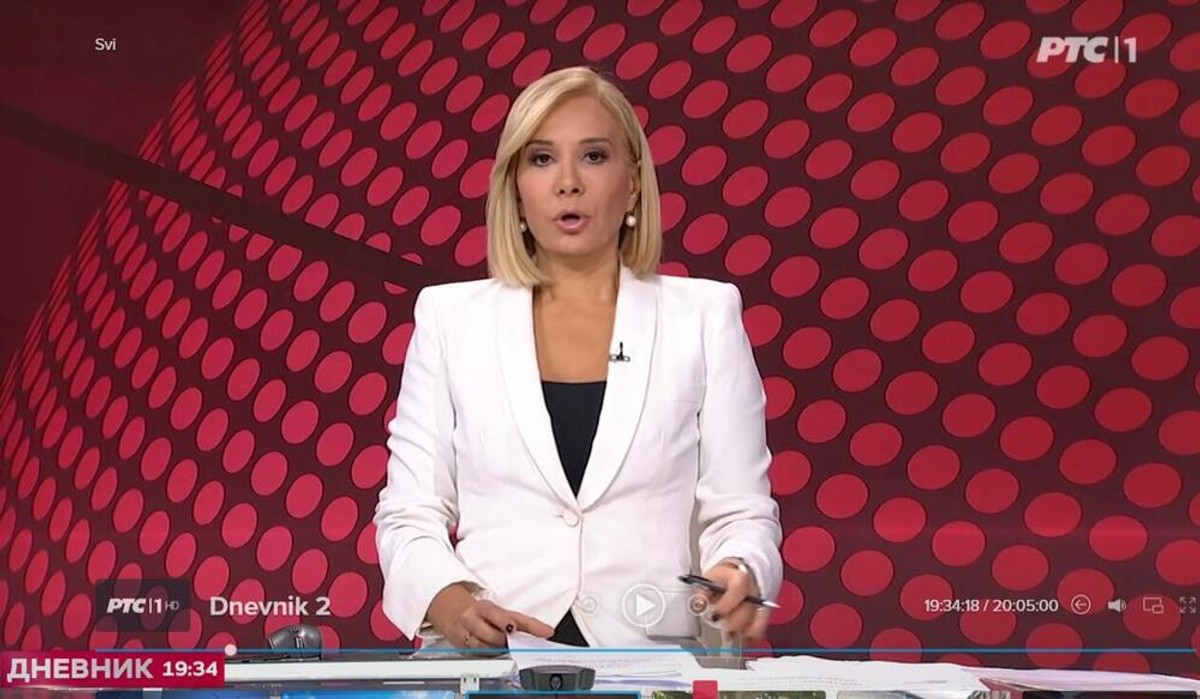 Šok na: RTS-u! Večernji Dnevnik kasnio, voditeljka otkrila o čemu se ...