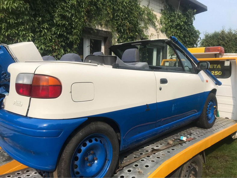 Fiat Punto Amfibia - nietypowe auto na sprzedaż