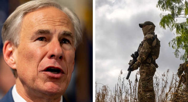 Abbott's Texas National Guard set up a secret spy operation and treated ...