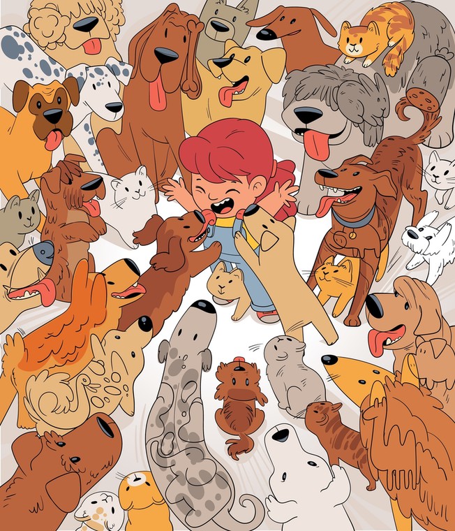 Witaj w psim raju. Znajdziesz kość na obrazku? Minuta powinna ci ...