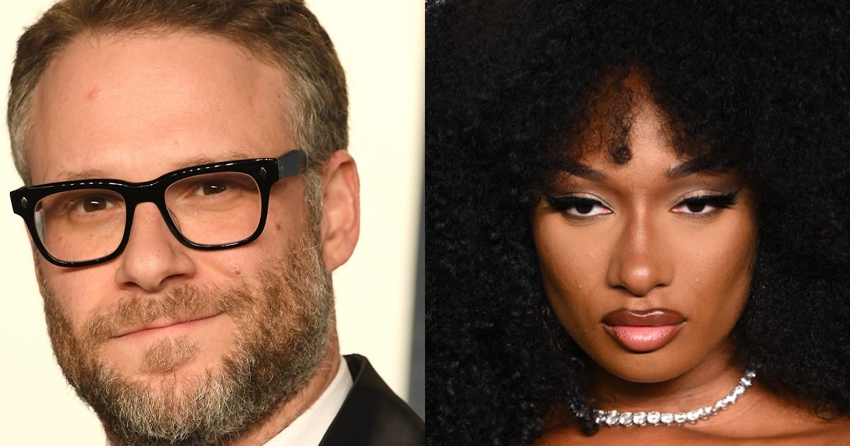 Seth Rogen says he smoked weed with Megan Thee Stallion at the Vanity ...