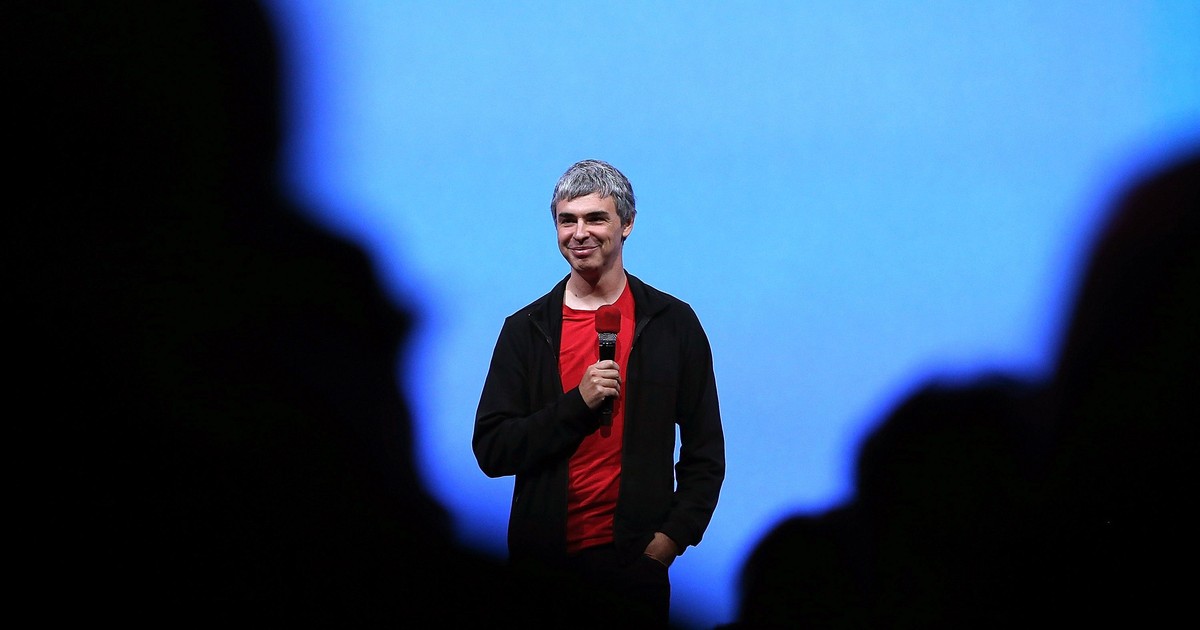 Google cofounder Larry Page made a rare appearance at a recent Y ...