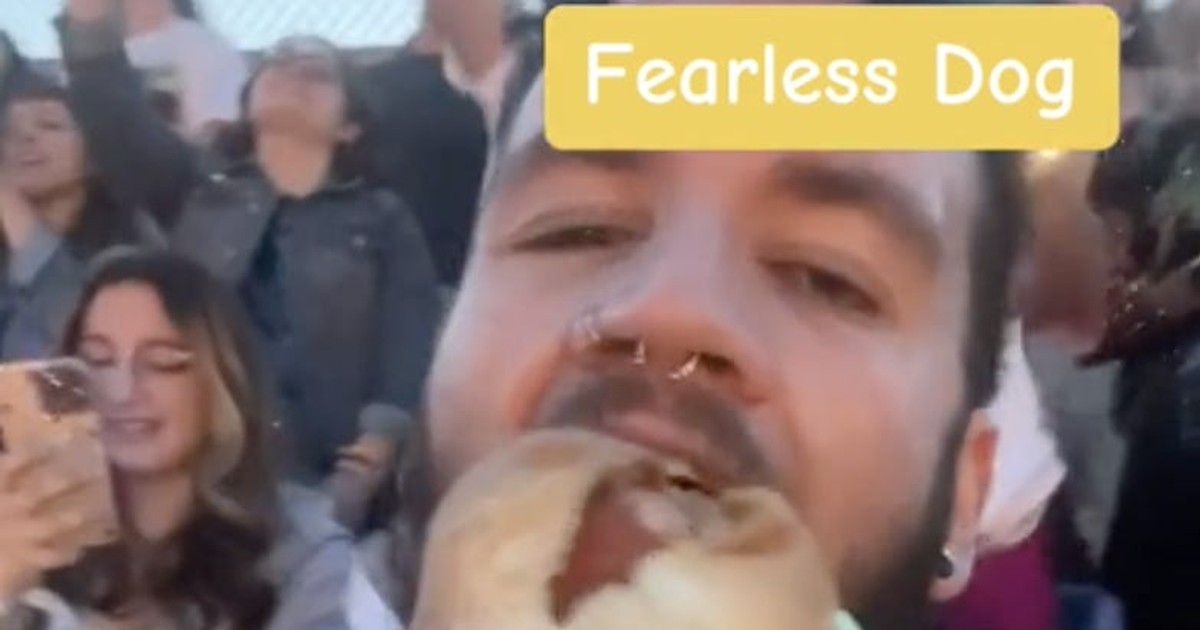 A Taylor Swift fan who ate 9 hot dogs at her concert — one for each era ...