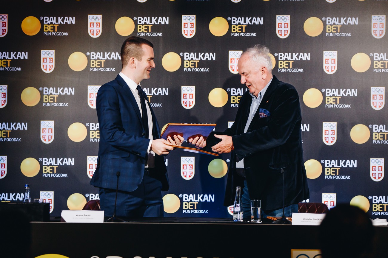 Kompanija BALKAN BET postala generalni sponzor Olimpijskog tima Srbije ...