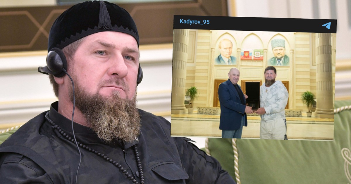 Ramzan Kadyrow żegna Jewgienija Prigożyna. Zdradza, o co go poprosił ...
