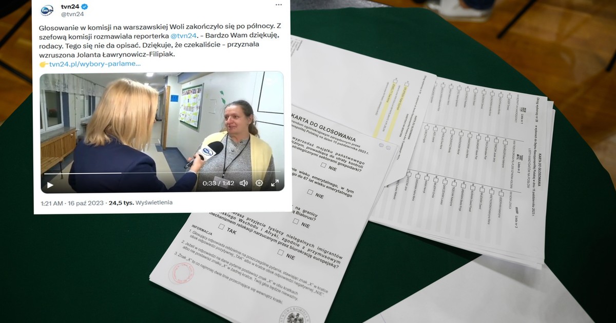 Szefowa komisji na Woli nie kryje wzruszenia. "Wielki dzień" - Wiadomości