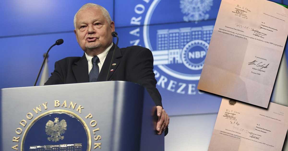 Tak Adam Glapiński obiecywał rządowi zysk. Mamy twarde dowody