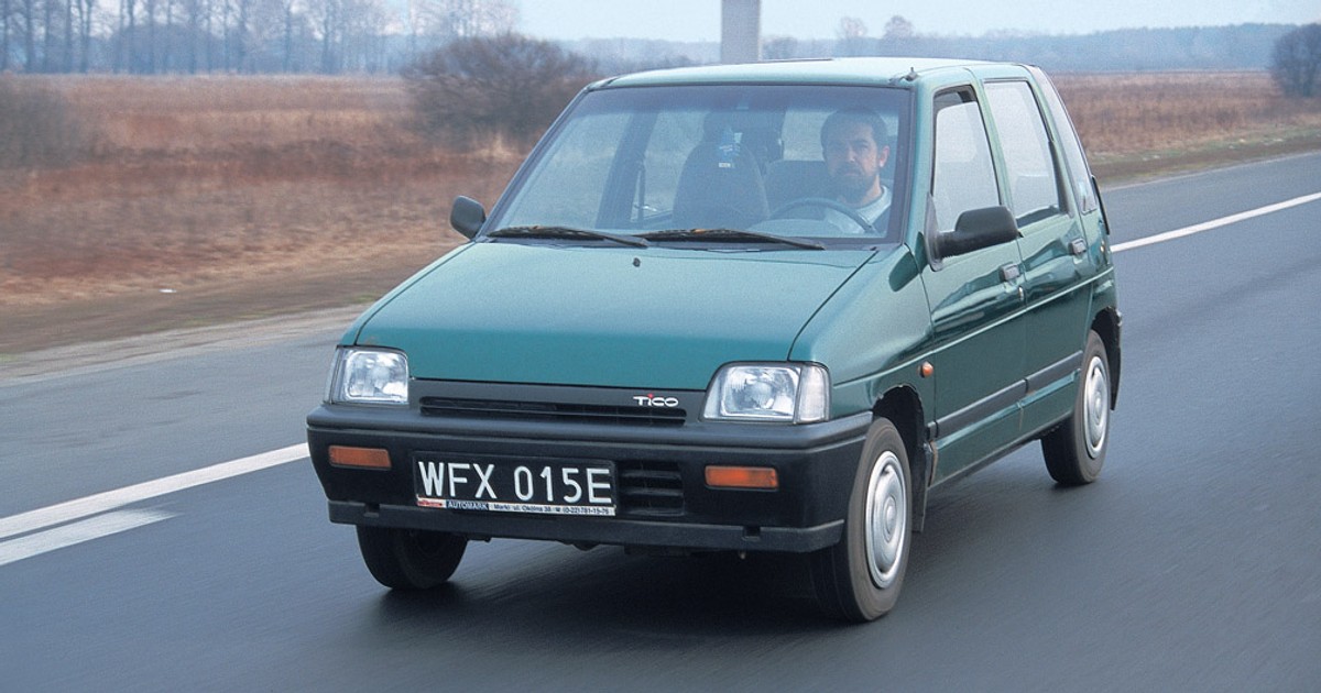 Daewoo Tico było liderem rynku. Polska motoryzacja ćwierć wieku temu ...
