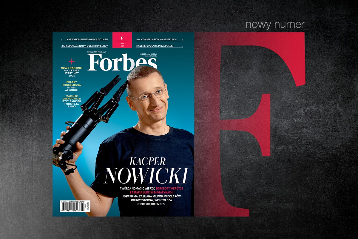 Lipcowy numer magazynu „Forbes” już w sprzedaży. Zobacz, co ...