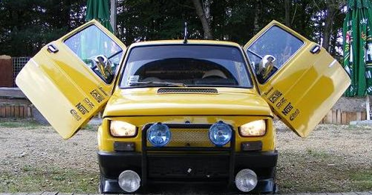 Fiat-126p po tuningu: galeria zdjęć
