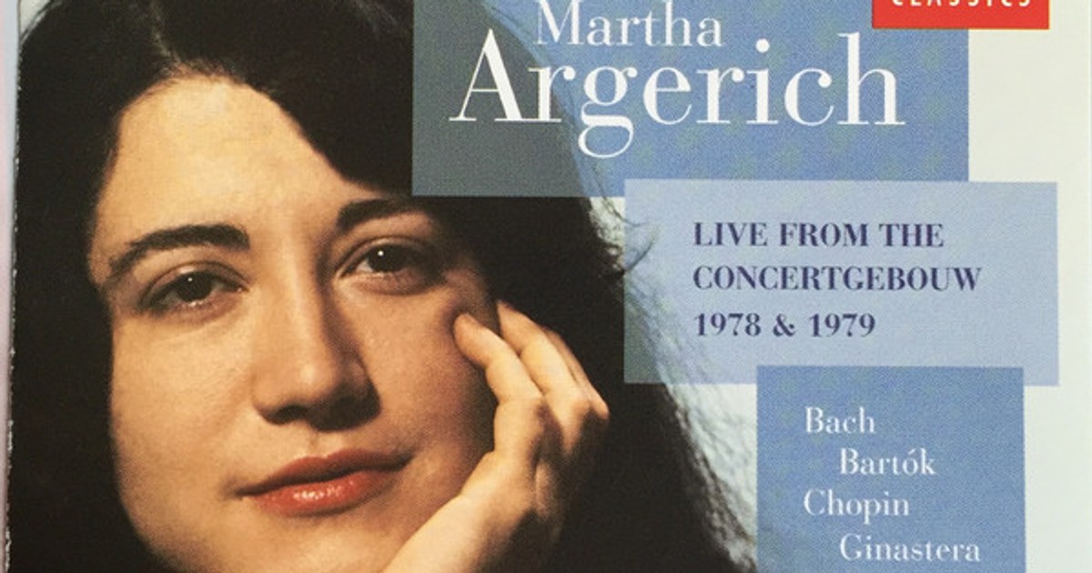 BACH, CHOPIN, BARTÓK, PROKOFIEV: LIVE FROM THE CONCERTGEBOUW 1978 AND ...