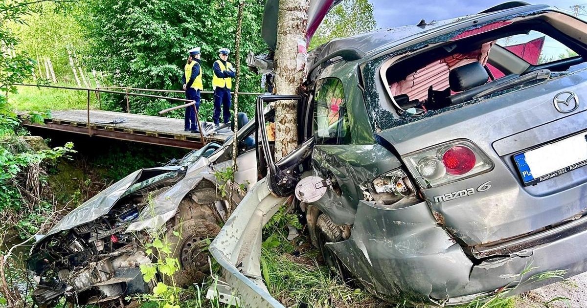 Podkarpacie. Tragiczny wypadek. Nie żyje 18-latek, jego kolega ciężko ranny