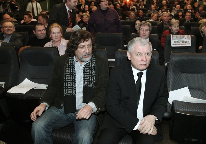 Kuzyn Kaczyńskiego w związku z "aktorką smoleńską"