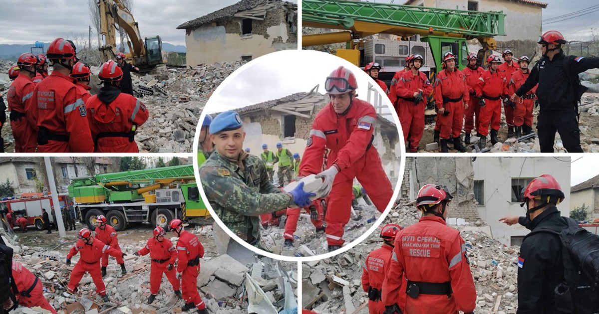 BELI I CRNI ORAO I ŠAHOVNICA ZAJEDNO Kako je zemljotres u Albaniji ...