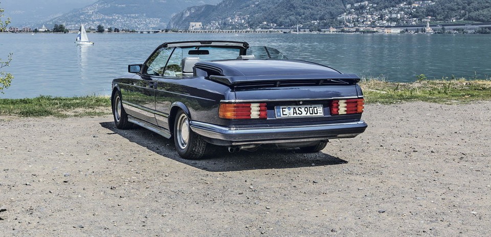Perły tuningu lat 80. - Mercedes 500 SEC bb Magic Top