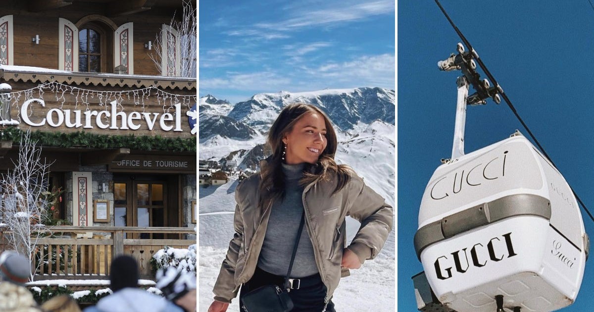 A chalet girl at one of the world's most luxurious ski destination ...