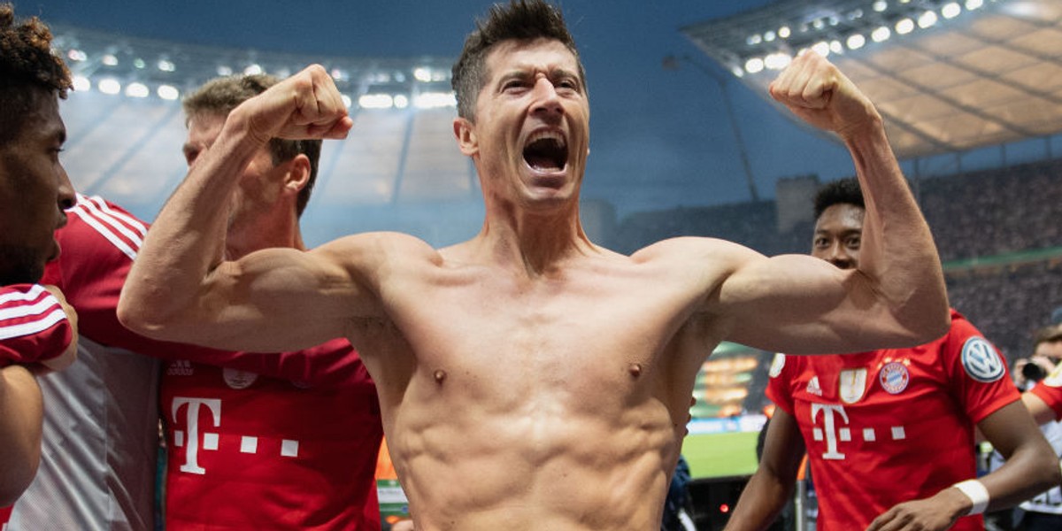 Niemcy zachwyceni zdjęciami Roberta Lewandowskiego - Sport