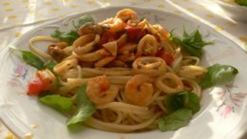 Spaghetti Pescatore - Onet Gotowanie