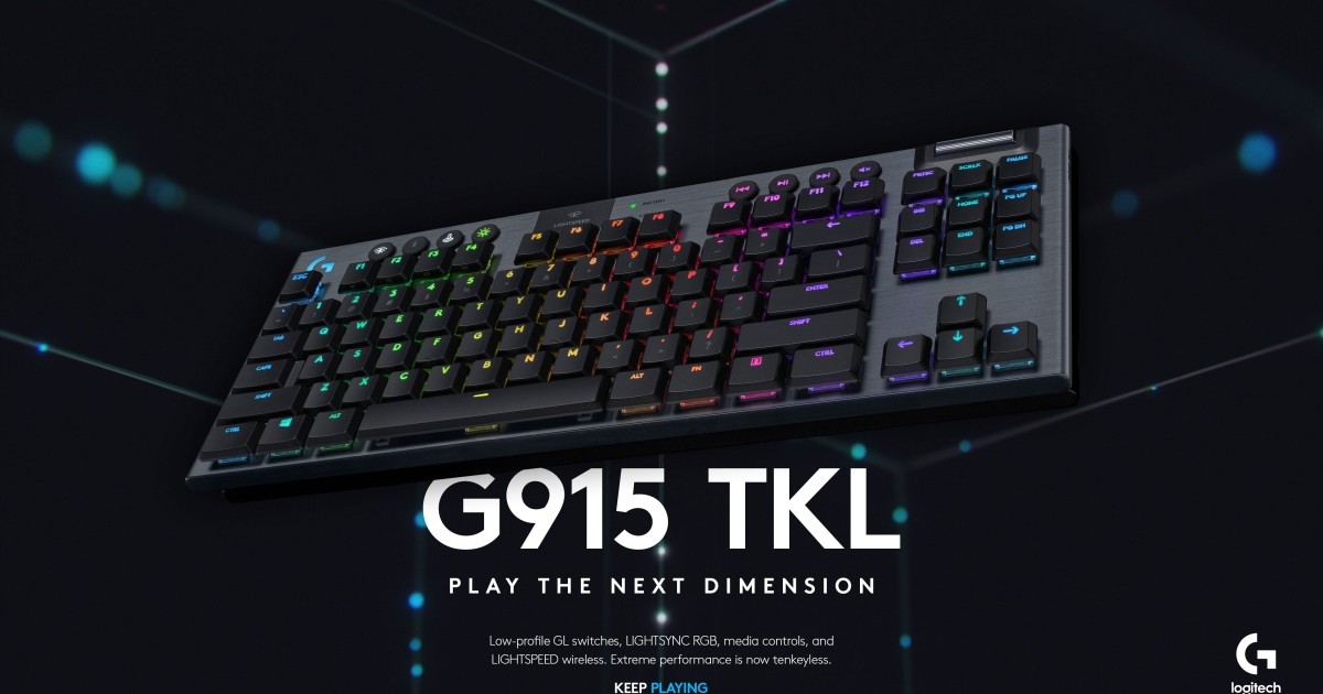 Logitech G195 TKL - pokazano nową klawiaturę mechaniczną bez bloku ...