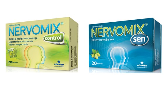 Suplementy diety Nervomix® Control i Nervomix® Sen: skuteczny sposób na ...