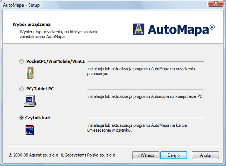 Jak zaktualizować AutoMapę?