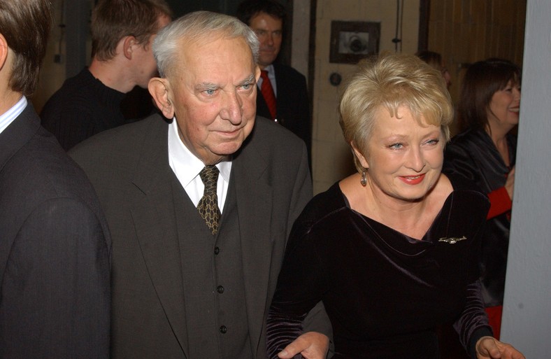 Maria Wachowiak - druga żona Gustawa Holoubka i gwiazda "Pożegnań" Hasa ...