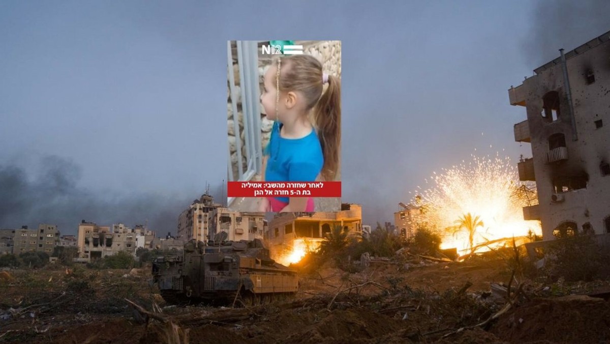 Dramat i szczęście 5-letniej Amelii. Była więziona przez terrorystów z ...