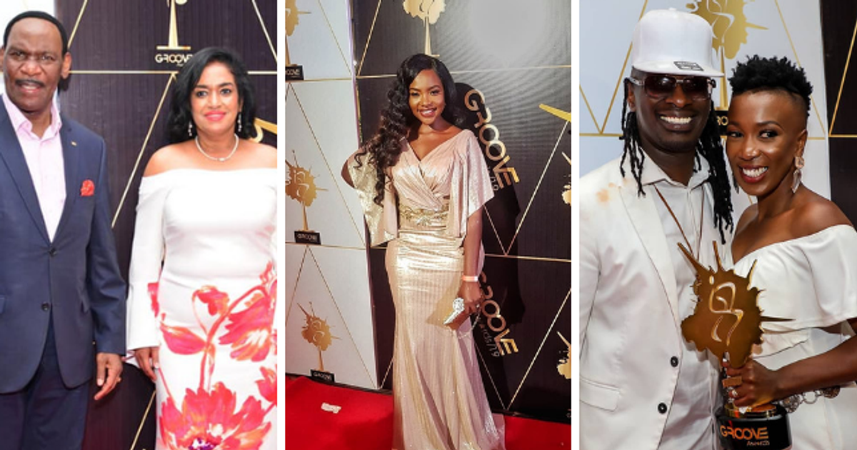 What Kenyan celebrities wore to the Groove Awards (Photos) | Pulselive Kenya