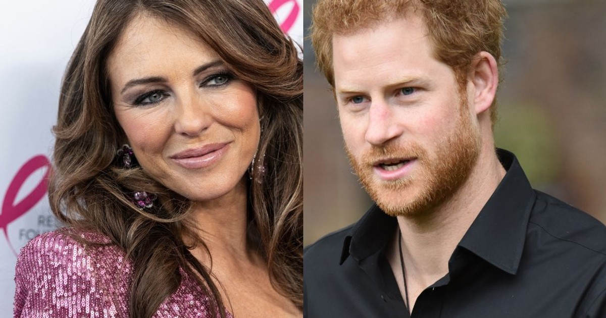 To z nią książę Harry stracił dziewictwo? Elizabeth Hurley skomentowała ...