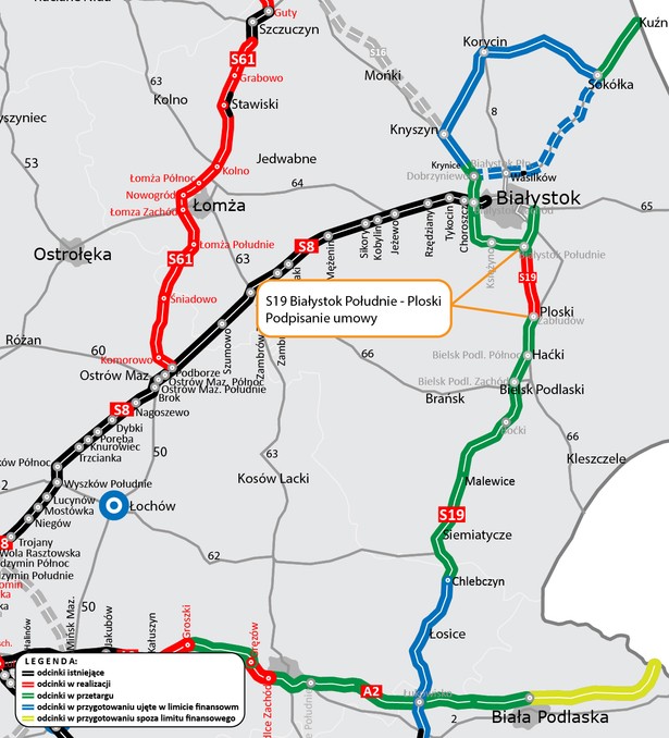 Pierwszy odcinek Via Carpatii na Podlasiu. Jest umowa na realizację S19 [MAPA] - Forsal.pl