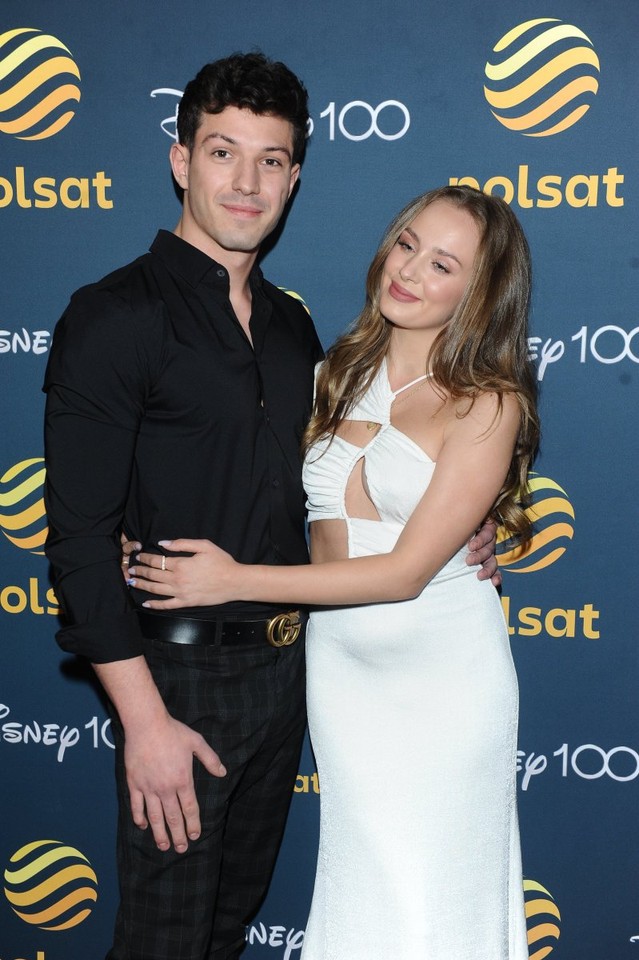 Wiktoria Gąsiewska i Jasper Sołtysiewicz nie szczędzili sobie czułości ...