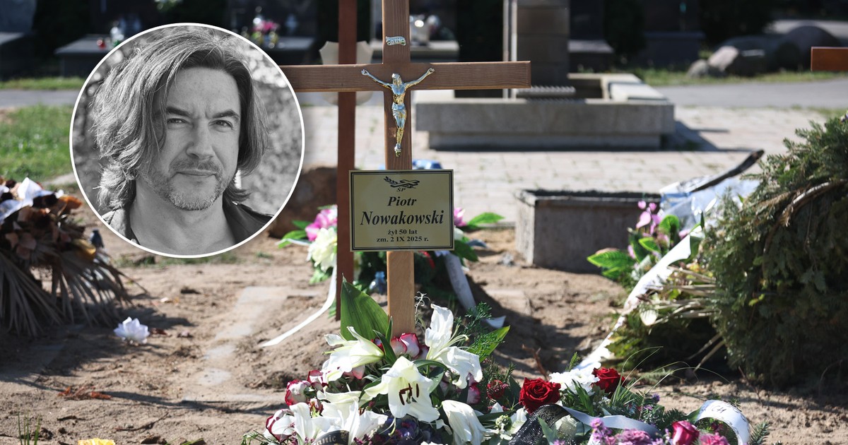 Pogrzeb Piotra Nowakowskiego. Jak wygląda grób aktora?