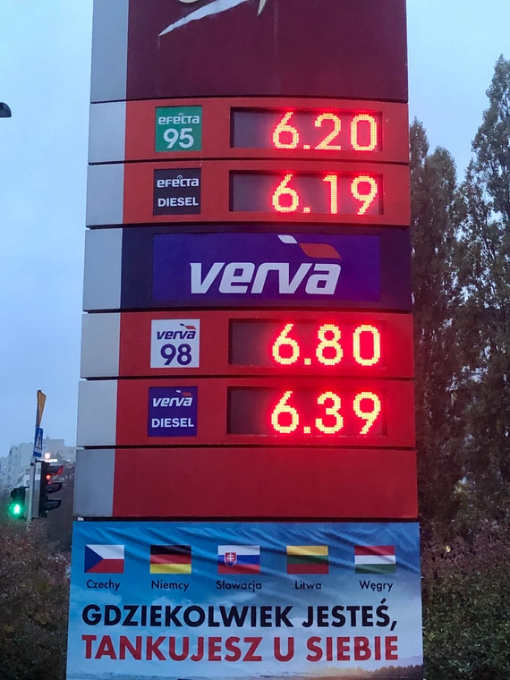Ceny paliw na Orlenie błyskawicznie rosną. Na ilu się zatrzymają?
