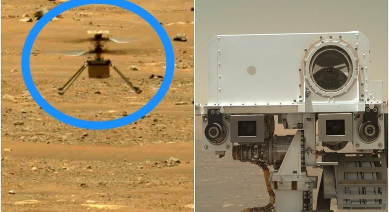 For the first time, you can hear the sound of NASA's Ingenuity ...