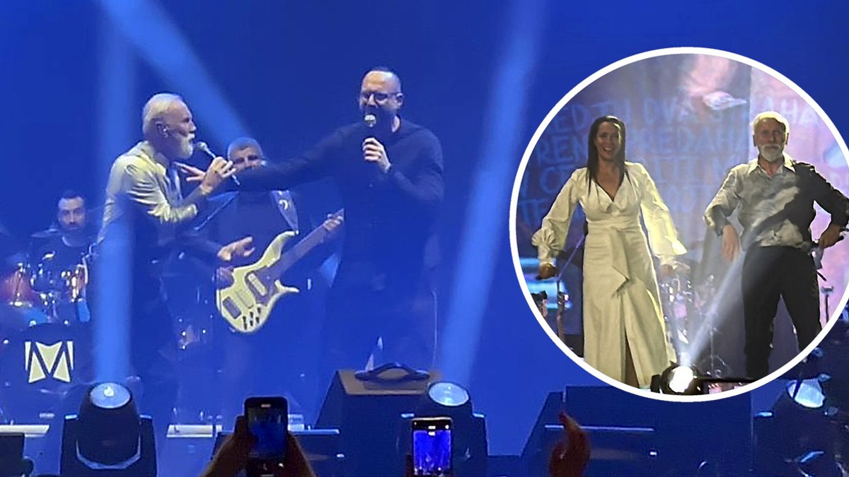 Marko Luis i Ivana Banfić gosti na koncertu Dina Merlina u Beogradu - Blic