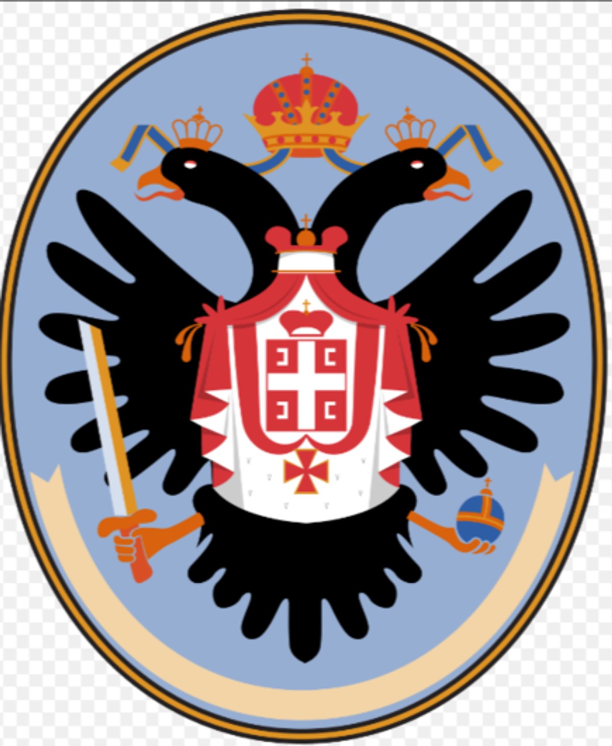 UGARSKA KRUNA, CRNI ORAO, ČETIRI OCILA Kakve je sve grbove Vojvodina ...